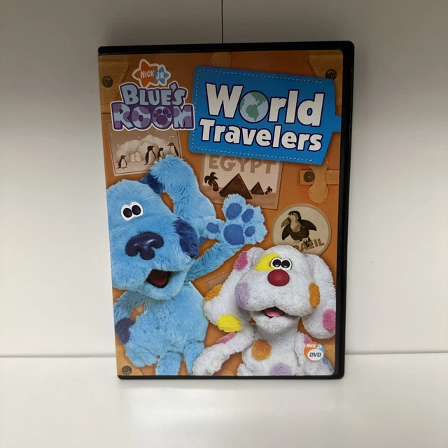 BLUE’S ROOM WORLD Travelers DVD Good Condition DVD Blues Clues Nick Jr ...