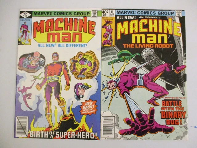 MACHINE MAN #10, 11 Steve Ditko - Marvel Comics 1979 EUR 11,62 ...