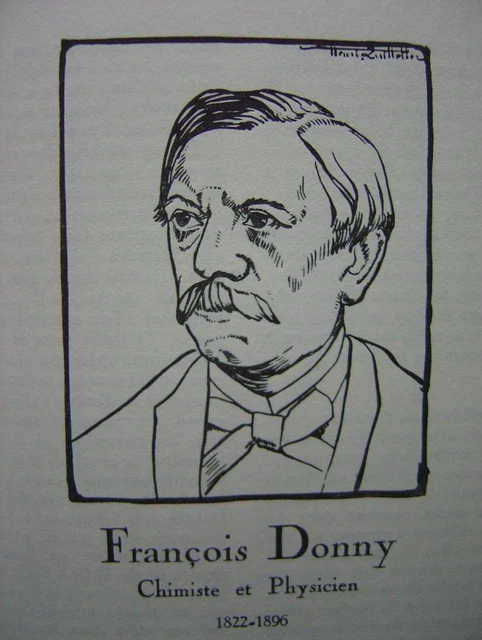 PORTRAIT ET INTÉRESSANTE biographie de François Marie Louis DONNY EUR 9 ...