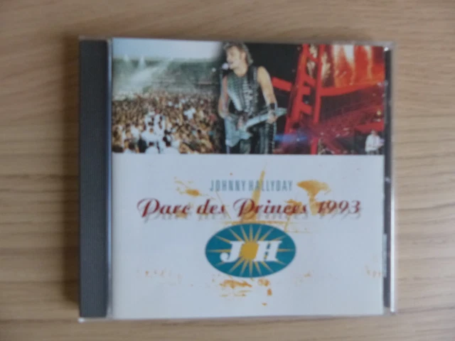JOHNNY HALLYDAY_CD_PARC DES Princes 1993 EUR 3,00 - PicClick FR