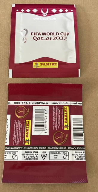 PANINI FIFA WORLD Cup 2022 Qatar ORYX Edition HORIZONTAL # 1 Tüte ...