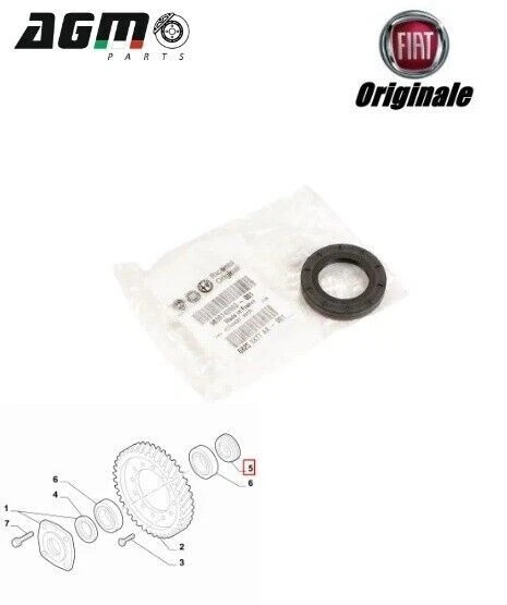JOINT DE SEMIE-AXE 35X54MM Original Fiat Ducato D MTJ 9806740980 EUR 22 ...
