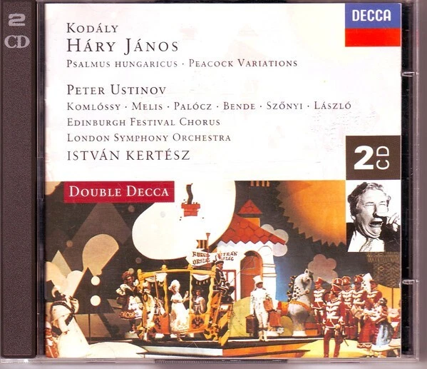 KODALY HARY JANOS · Psalmus Hungaricus · Peacock Variations 2CD Ustinov ...