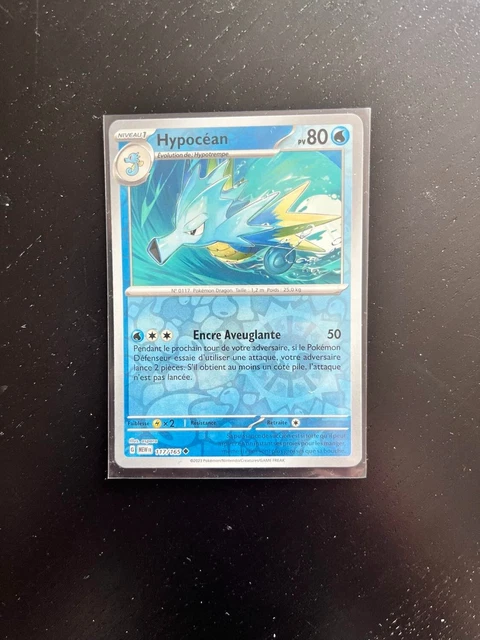 CARTE POKEMON HYPOCEAN 117/165 REVERSE EV3.5 MEW 151 FR NEUF EUR 1,00 ...