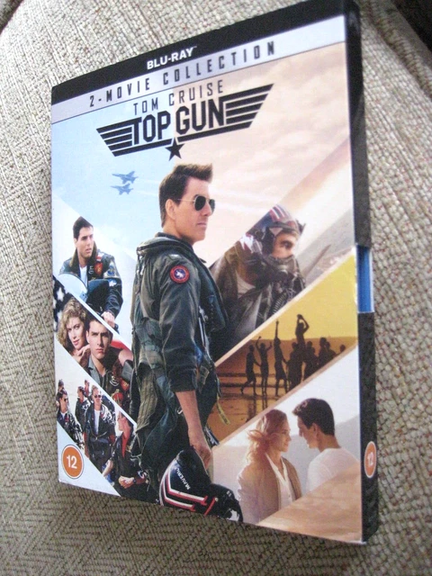 TOP GUN 2-MOVIE Collection Blu Ray Top Gun + Maverick Mint Discs Free P ...