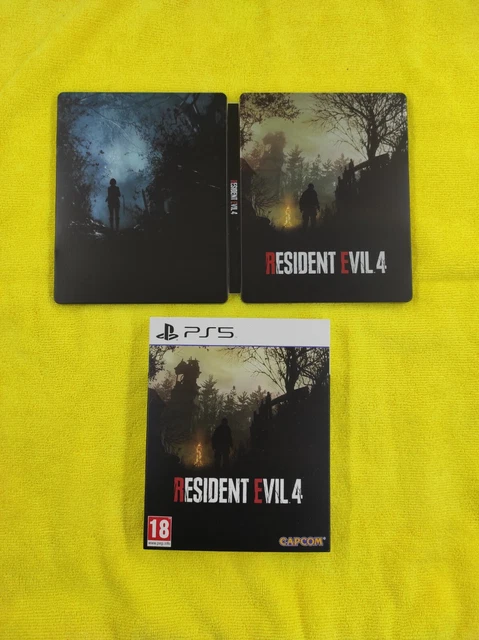 Resident Evil 4 Remake Steelbook Case No Game Read Auction Description