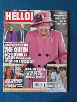 QUEEN ELIZABETH II HELLO MAGAZINE 12/9/22 The week prior to her death ...