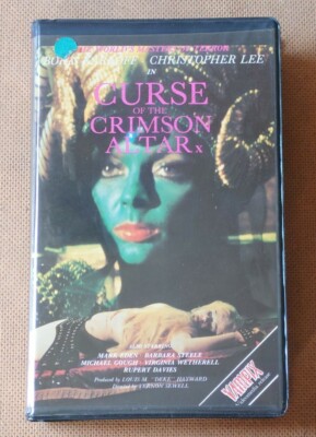 CURSE OF THE Crimson Altar | VHS | PAL | Rental | Vampix £64.99 ...