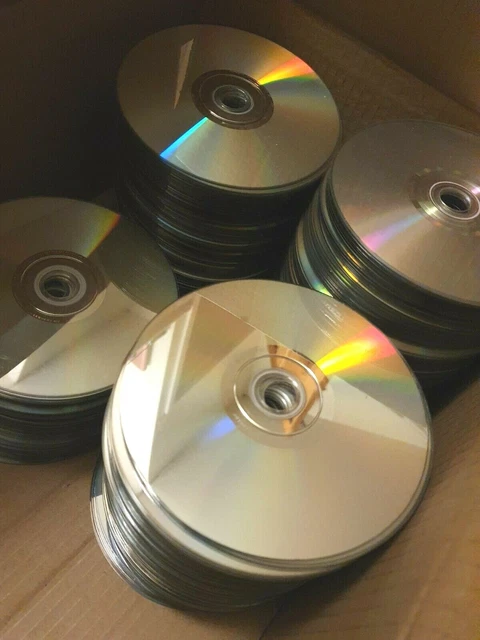 1000X LOOSE USED CD DVD Discs for Arts & Crafts Upcycling Projects ...