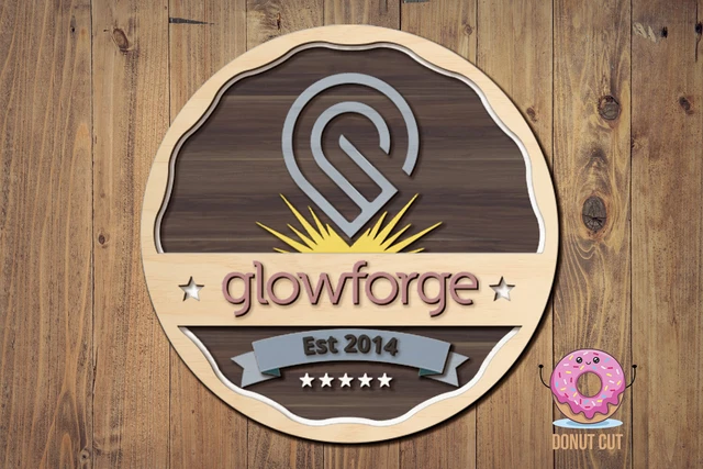 GLOWFORGE SIGN SVG Laser cut files for Glowforge, Cricut, CNC wood ...