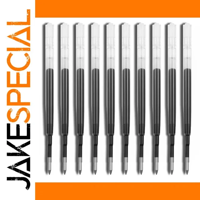 JAKESPECIAL – UNIVERSAL Blue/Black Gel Ink Refills for Retractable Pens ...