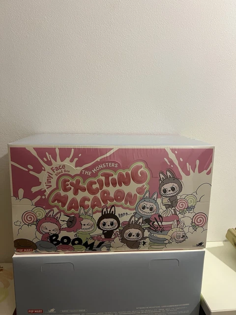 POPMART LABUBU THE Monsters Exciting Macaron Plush Box Full Set - New ...