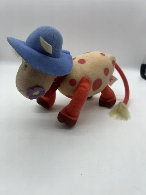 2004 THE MAGIC Roundabout - Ermintrude Cow - Soft Plush Toy Teddy Doll ...