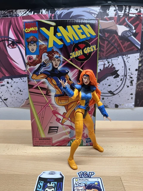 MARVEL LEGENDS 90S X-Men Jean Grey VHS Cover 6 inch Action Figure $45. ...