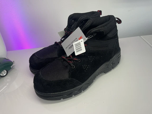 PARKSIDE S3 LEATHER Safety Boots - Steel Toe Cap Size UK 8 EU 42 US 8.5 ...