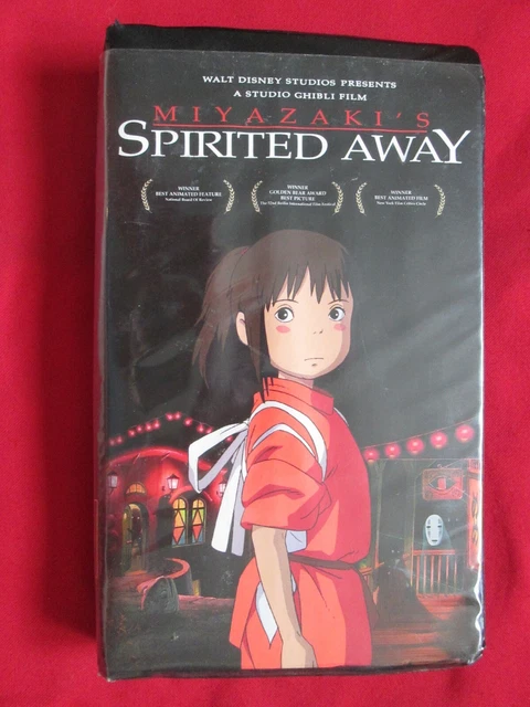 SPIRITED AWAY STUDIO Ghibli VHS Disney Presents 2001 Clamshell Miyazaki's £22.64 - PicClick UK