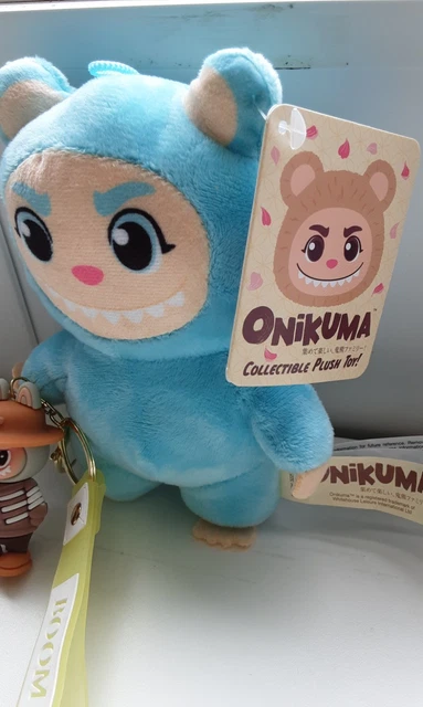 ONIKUMA SCARY FACE Soft Toy (6") & Scary Face Boom Keyring/Bag Clip ...