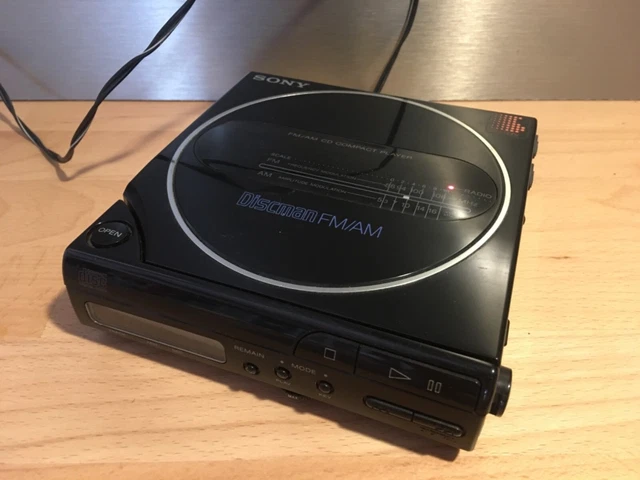 DISCMAN FM/AM SONY MODEL D-T30 avec son transformateur sans batterie ...