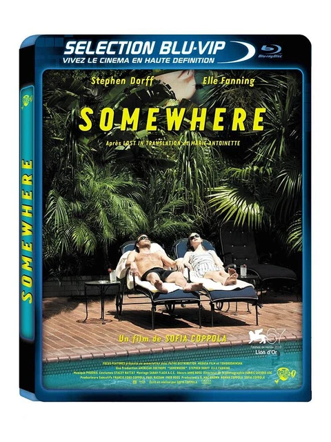 SOMEWHERE - MOVIE (Blu-ray) Stephen Dorff Elle Fanning Chris Pontius Erin Wasson £10.89 ...
