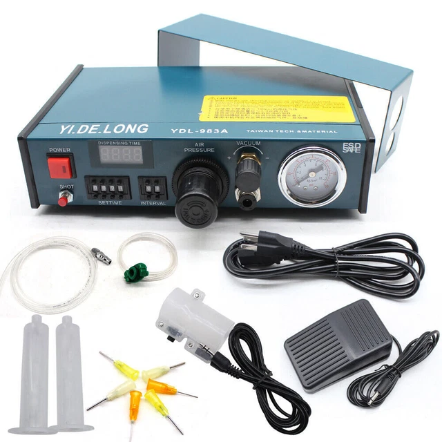 YDL-983A AUTO GLUE Dispenser Dropper Liquid Dispenser Controller ...