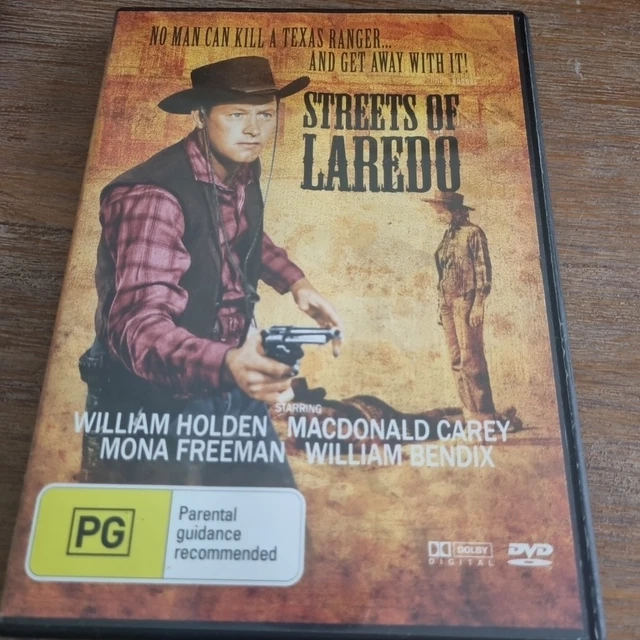 STREETS OF LAREDO (Classic 1949 William Holden Western) Good Condition ...