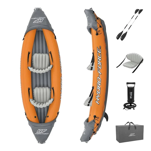 BESTWAY HYDRO-FORCE INFLATABLE Kayak Set Boat Rowing Rapid x2 vidaXL £ ...