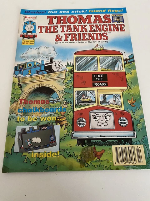 VINTAGE THOMAS THE Tank Engine & Friends Magazine 7th Apr 1995 Issue ...