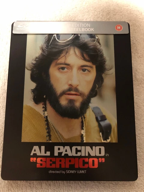 SERPICO EUREKA! STEELBOOK blu-ray OOP RARE Al Pacino Sidney Lumet $27.99 - PicClick CA