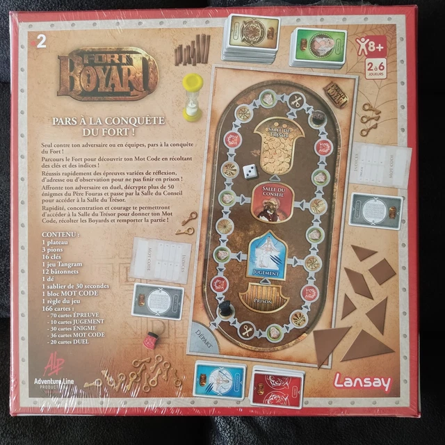 ADVENTURE LINE PRODUCTIONS jeu de société Fort Boyard 2-6 joueurs + 8 ...