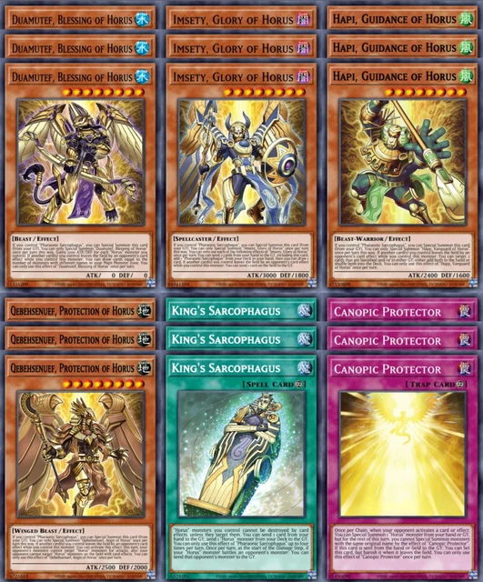 HORUS DECK CORE - Yu-Gi-Oh - Age of Overlord AGOV SET - NM - $199.99 ...