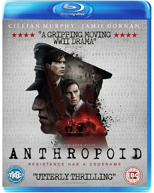 ANTHROPOID (CILLIAN MURPHY Jamie Dornan) Blu-ray Region B New EUR 16,69 ...