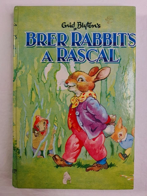 VINTAGE ENID BLYTON'S Brer Rabbit's A Rascal 1965 Green Print Hardcover ...
