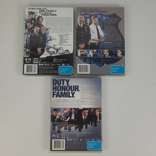BLUE BLOODS - Complete Series Season 1 2 4 DVD - PAL Region 4 Free Postage $22.99 - PicClick AU