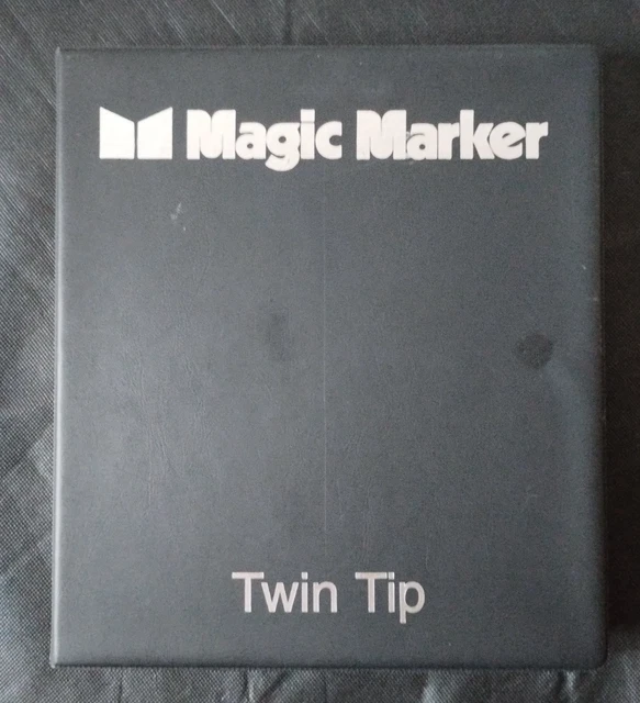 MAGIC MARKER COLOUR Pens. Twin Tip Set. Complete In Case £16.32 - PicClick UK