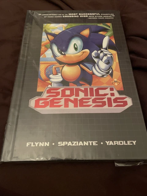 SONIC THE HEDGEHOG Archie Genesis Comic Hard Back Book Rare £40.00 ...