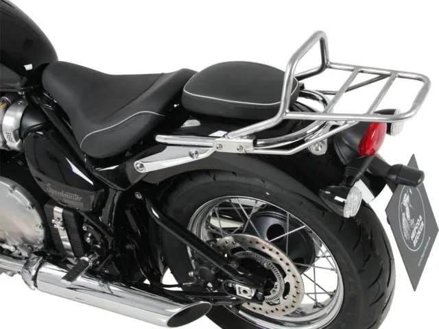 TRIUMPH BONNEVILLE SPEEDMASTER Luggage/Top Box Rack Chrome HEPCO ...