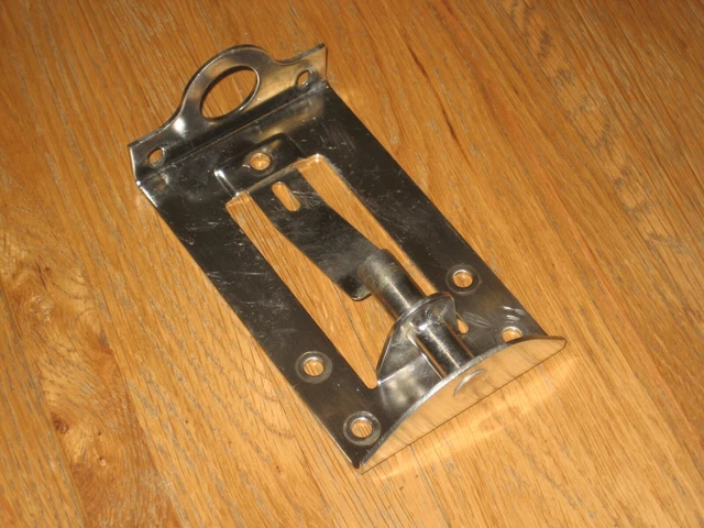 USED TOPPER TRANSOM RUDDER PLATE in STAINLESS STEEL for SAILING DINGHY ...