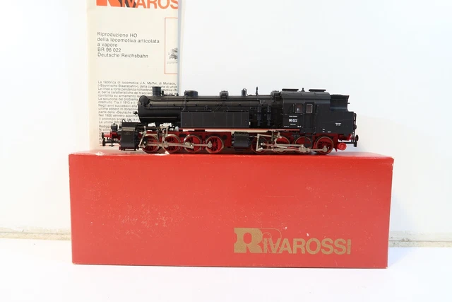 RIVAROSSI H0 1352 (DC) Dampflok Tenderlok "Mallet“ BR 96 022 DRB in OVP EUR 129,00 - PicClick DE