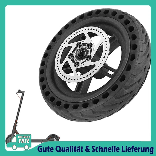 E-SCOOTER HINTERRAD VOLLGUMMI Reifen mit Felge 8,5 Zoll Für Xiaomi Mi M365 1s EUR 27,76 ...