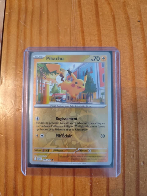 CARTE POKÉMON PIKACHU 018/091 Reverse Destinées De Paldea PAF FR NEUF EV04.5 EUR 10,00 - PicClick FR