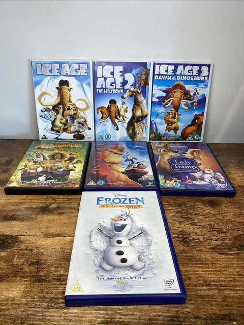 DVD BUNDLE KIDS Movies x 7 Walt Disney Dreamworks and More Children’s ...