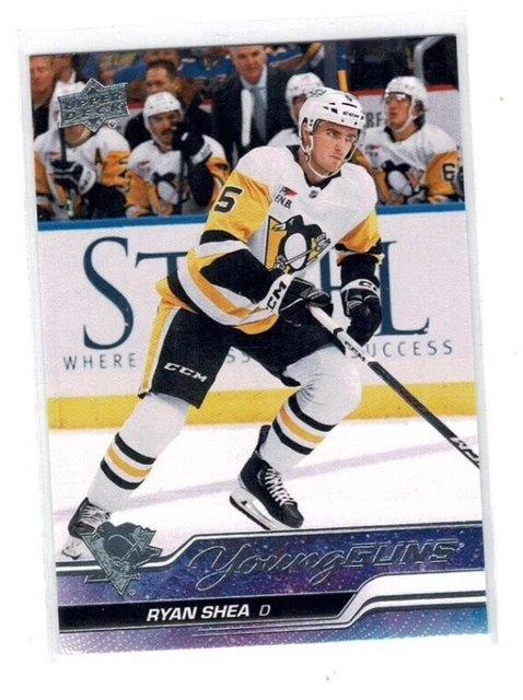 RYAN SHEA 2023-24 Upper Deck Series 2 Young Guns RC Pittsburgh Penguins ...