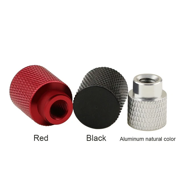 M6 M8 M10 Knurled Thumb Nuts Aluminum Alloy Hand Grip Knobs Nut For DIY ...