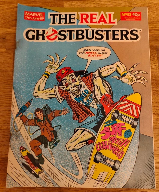 COMIC - CLASSIC Marvel UK The Real Ghostbusters No #53 17th June 1989 £ ...