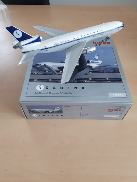 SABENA MCDONNELL DOUGLAS DC10 1:200 Herpa Yesterday Serie EUR 120,00 ... SABENA MCDONNELL DOUGLAS DC10 1:200 Herpa Yesterday Serie EUR 120,00 ...