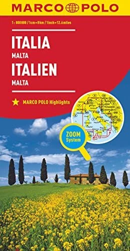 ITALIA MARCO POLO Mapa: Wegenkaart 1:800 000 (Marco Maps) Por,Nuevo ...