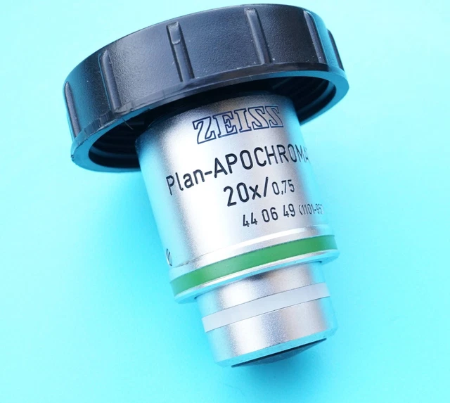 ZEISS PLAN APOCHROMAT 20x 0.75 Microscope Objective 440649 £599.99 ...