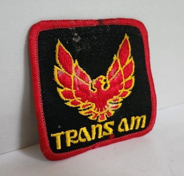 VINTAGE PONTIAC &TRANS-AM& Patch 3 Inch Across iron or sew on $3.35 ...