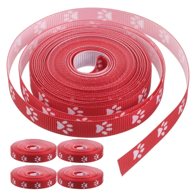 5 ROLLS FOOTPRINT Ribbon Craft Making Cartoon Wrapping Decoration $22. ...