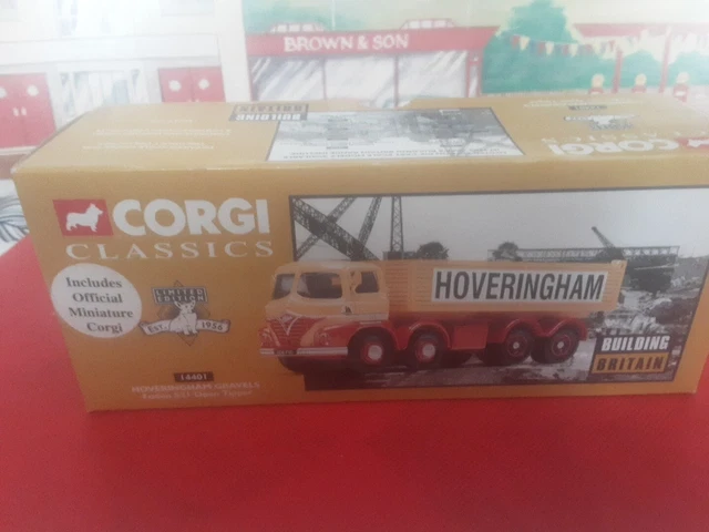 CORGI 14401 1/50 Foden S21 Open Tipper - Hoveringham Gravels - Building ...